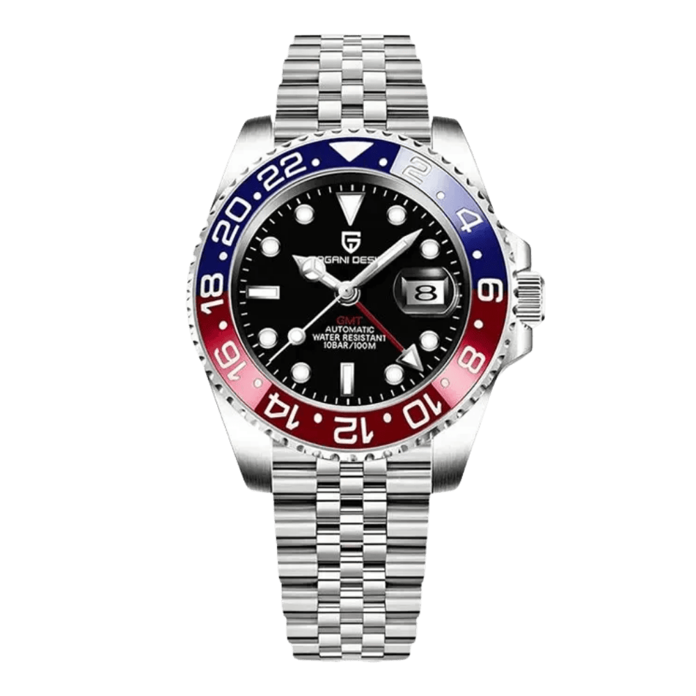 Pagani Design PD-1662 GMT Master II Pepsi Men's Watch | SecondBit Watches